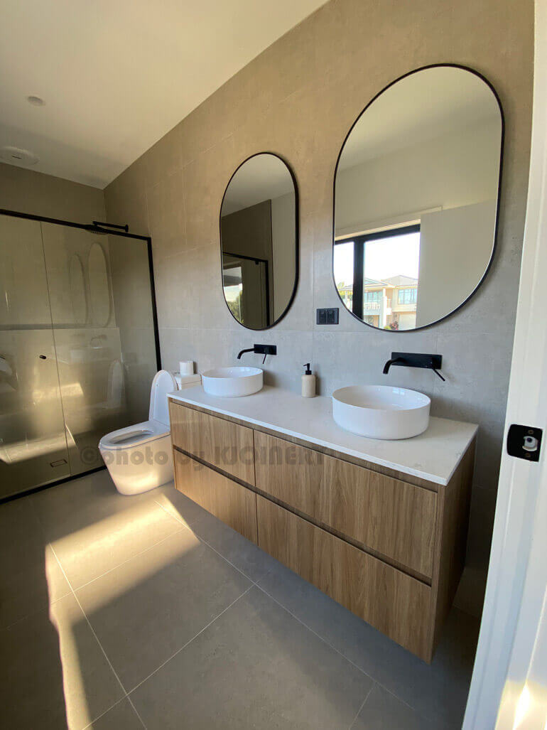 Double Sink Floating Vanities | KJoinery Australia